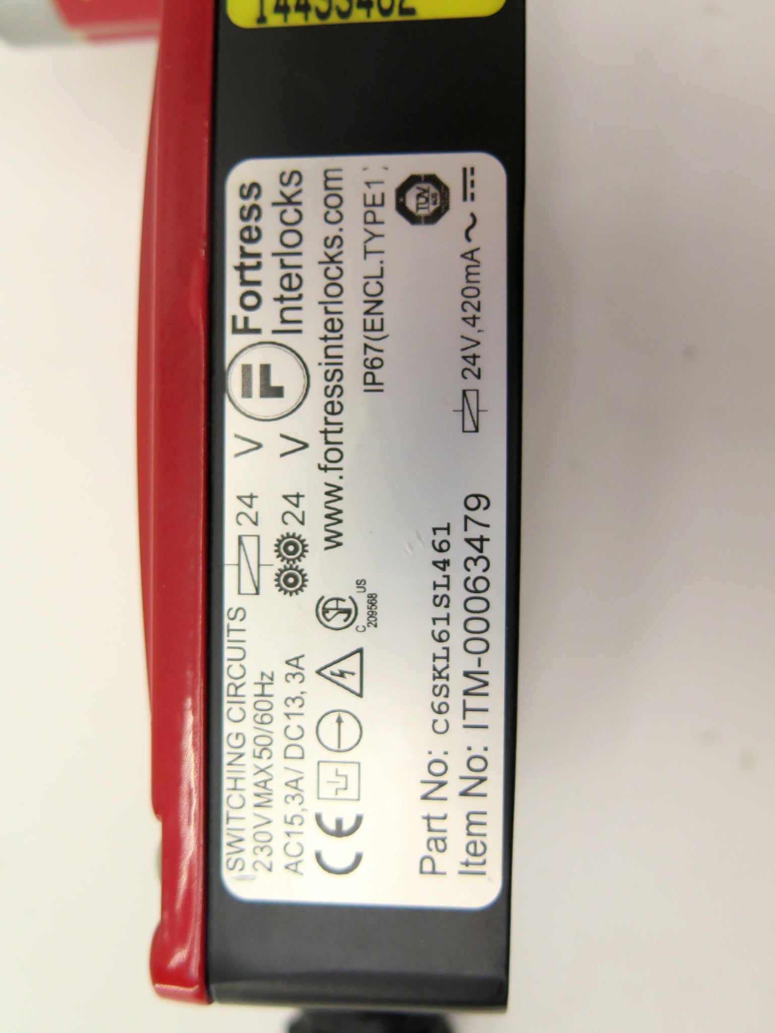 Fortress Interlocks C6SKL61SL461 / ITM-00063479 & Key System – Advance ...