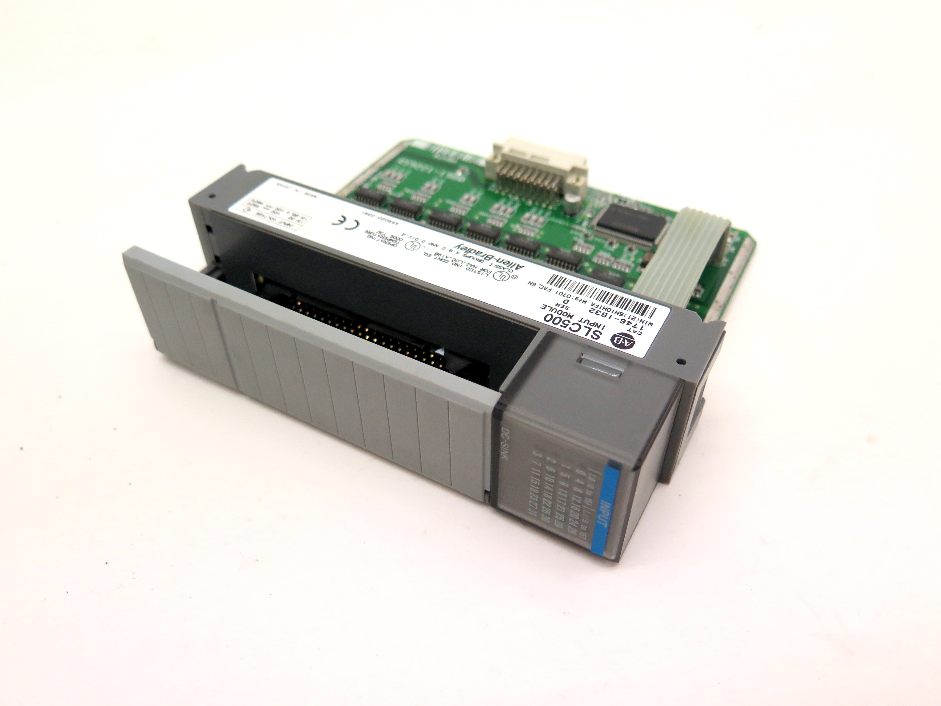 Allen-Bradley SLC500 1746-IB32 Input Module SER.D – Advance Operations