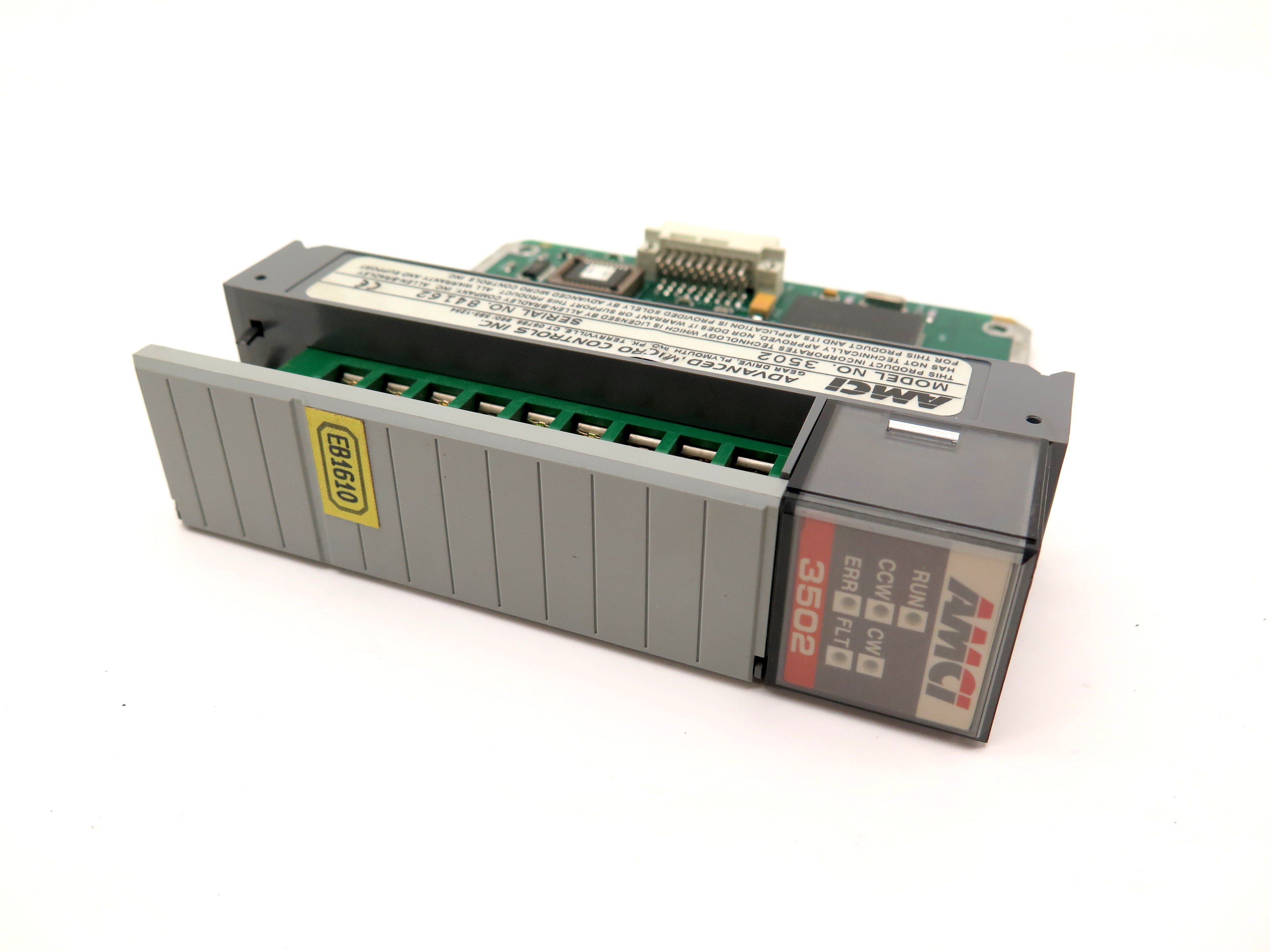 AMCI 3502 Controller Module – Advance Operations