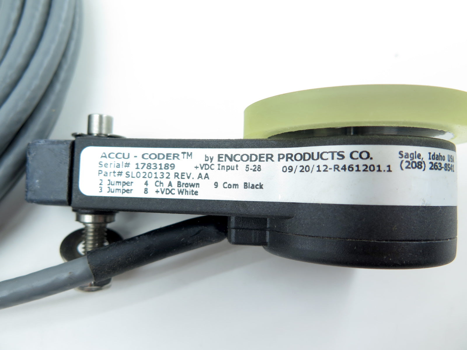 Accu-Coder SL020132 Encoder 5-28VDC – Advance Operations