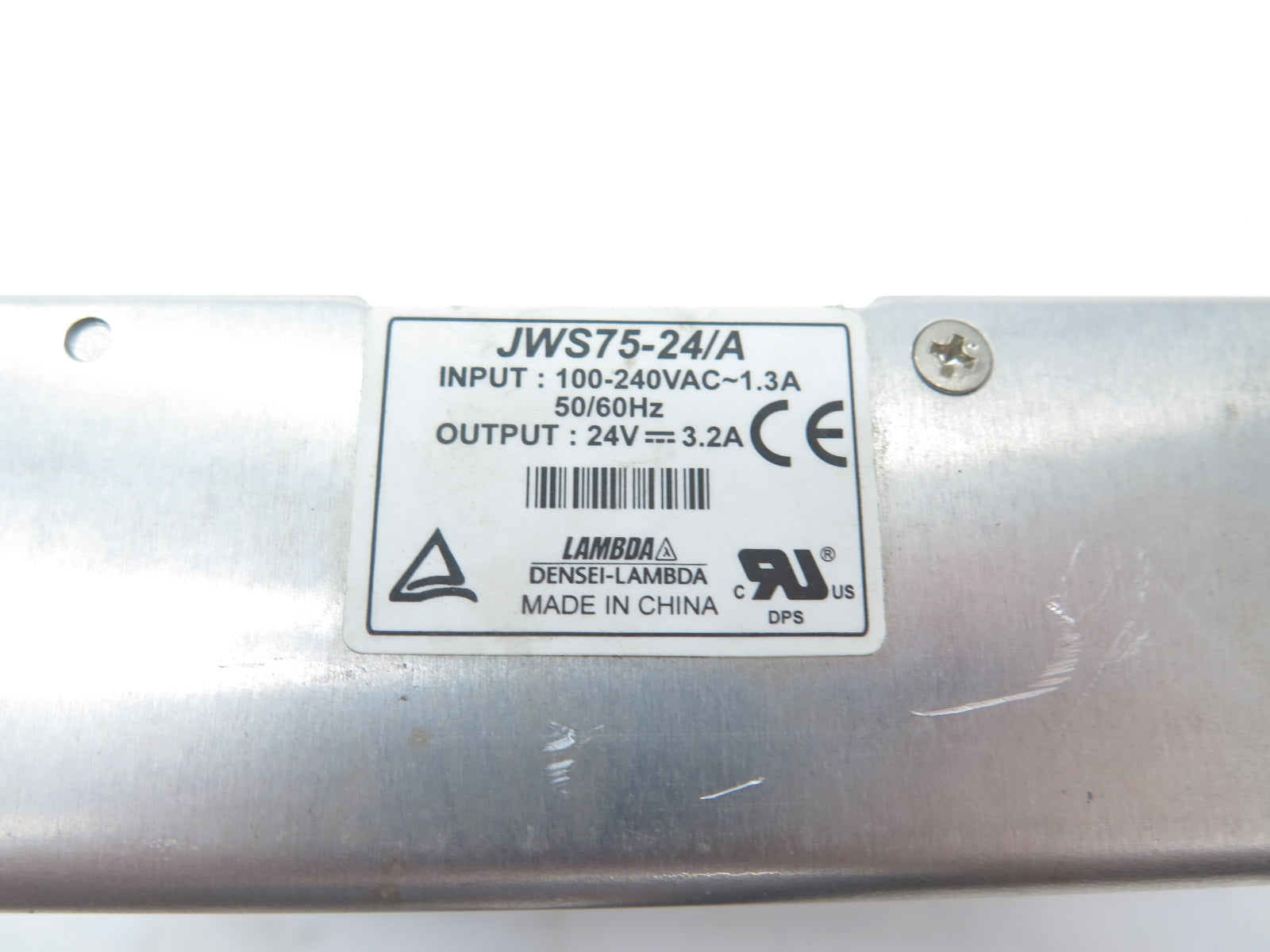 Lambda JWS75-24/A Power Supply 100-240Vac 1.3A 50/60Hz – Advance Operations
