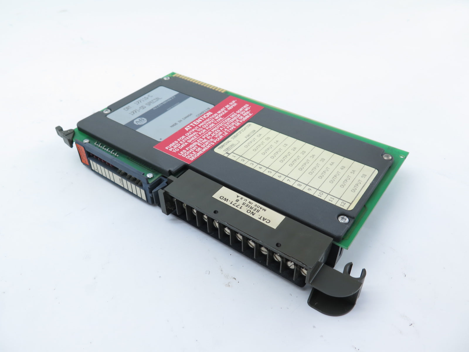 Allen-Bradley 1771-OD Isolated AC Output 120Vac – Advance Operations