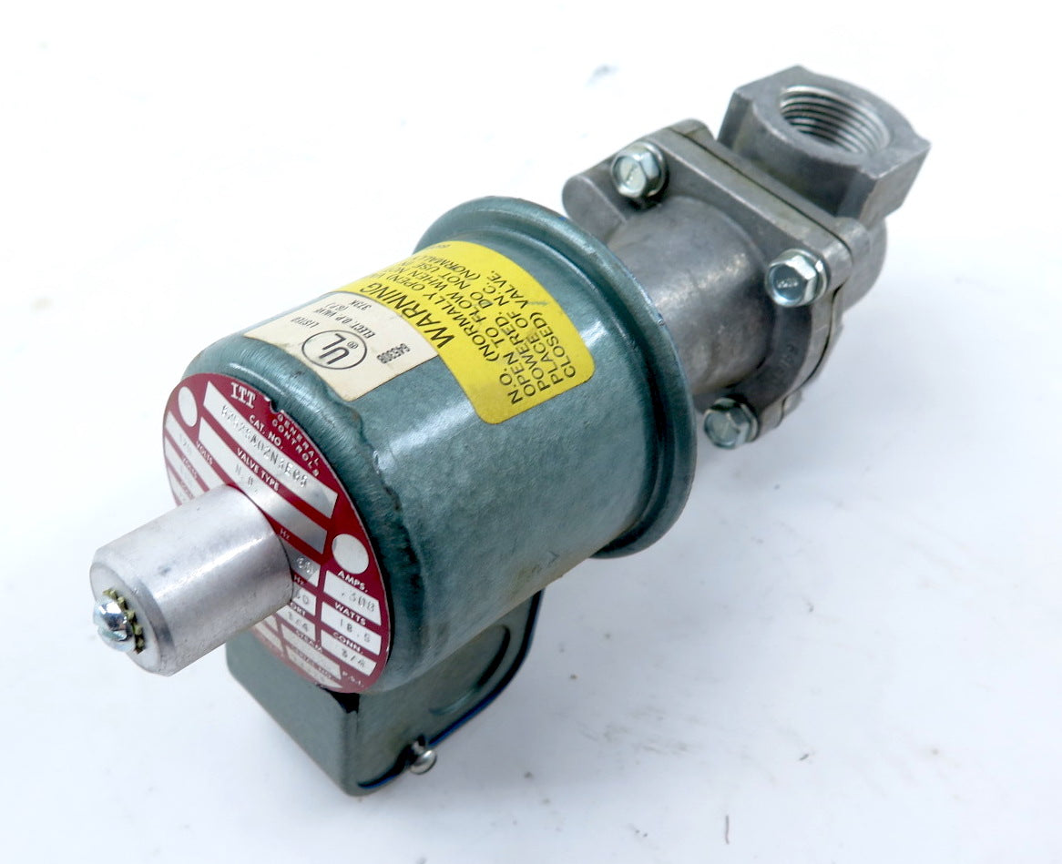 ITT S252SA02N3EG5 2 Way Pilot Operated Gas Shutoff Valve 3/4 NPT ...