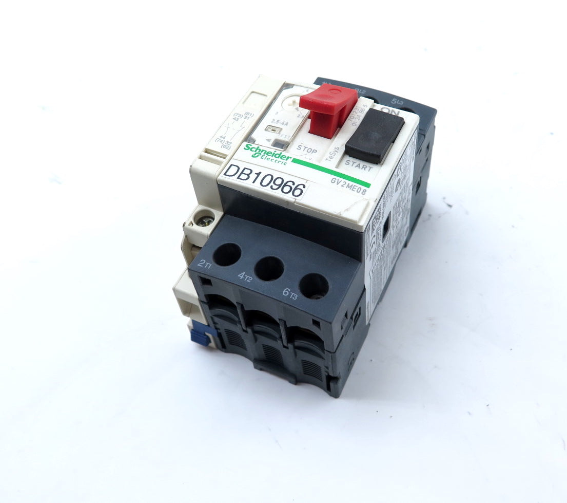 Schneider GV2ME08 Motor Starter Circuit Breaker 2.5-4A | Advance Operations