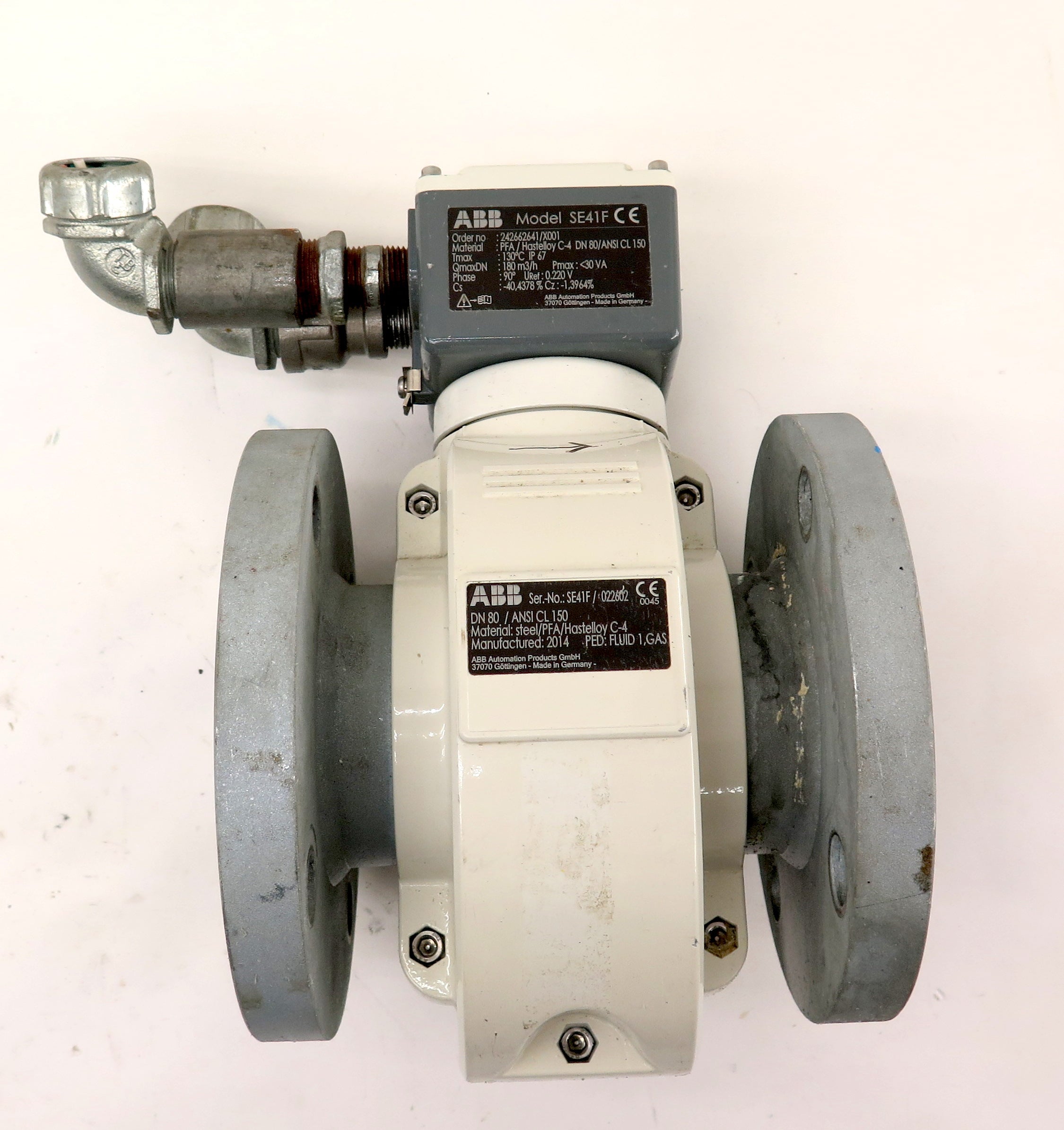 ABB Model SE41F / 242662641/X001 Magnetic Flow Meter DN80 3" – Advance ...
