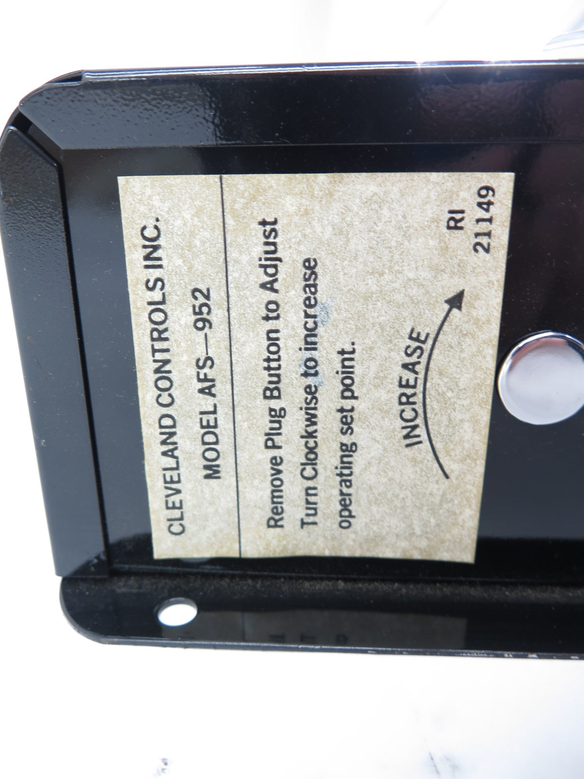 Cleveland Controls AFS-952 AirSwitch .05-12" NEW NO BOX – Advance ...