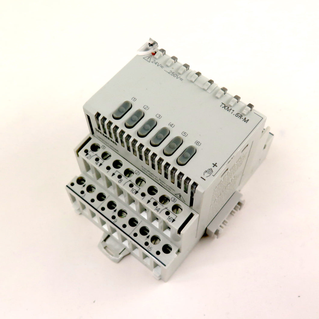 Siemens TXM1.6R-M I/O Relay Output Module – Advance Operations