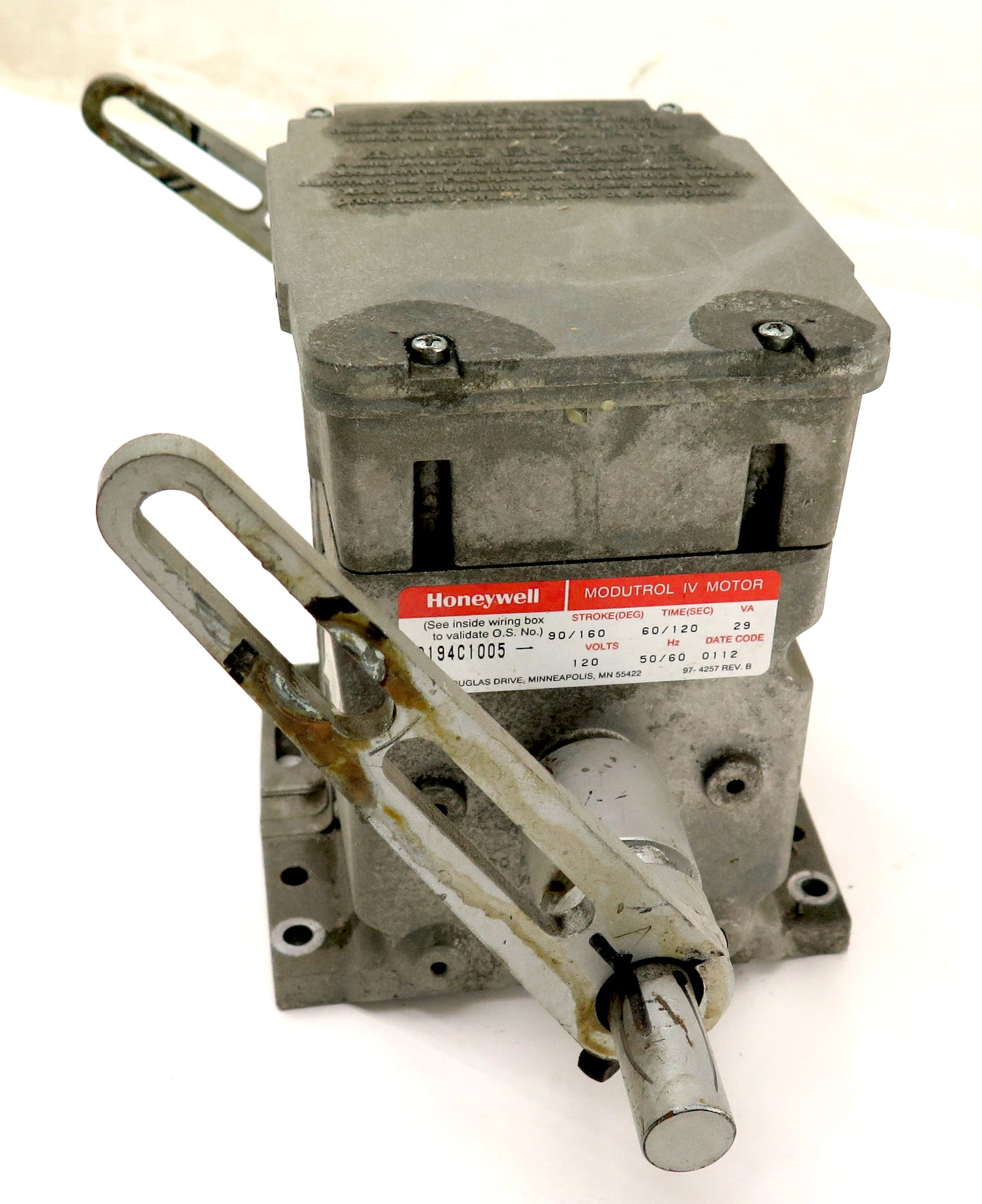 Honeywell M9194C1005 Modutrol IV Motor Actuator REV.B – Advance Operations