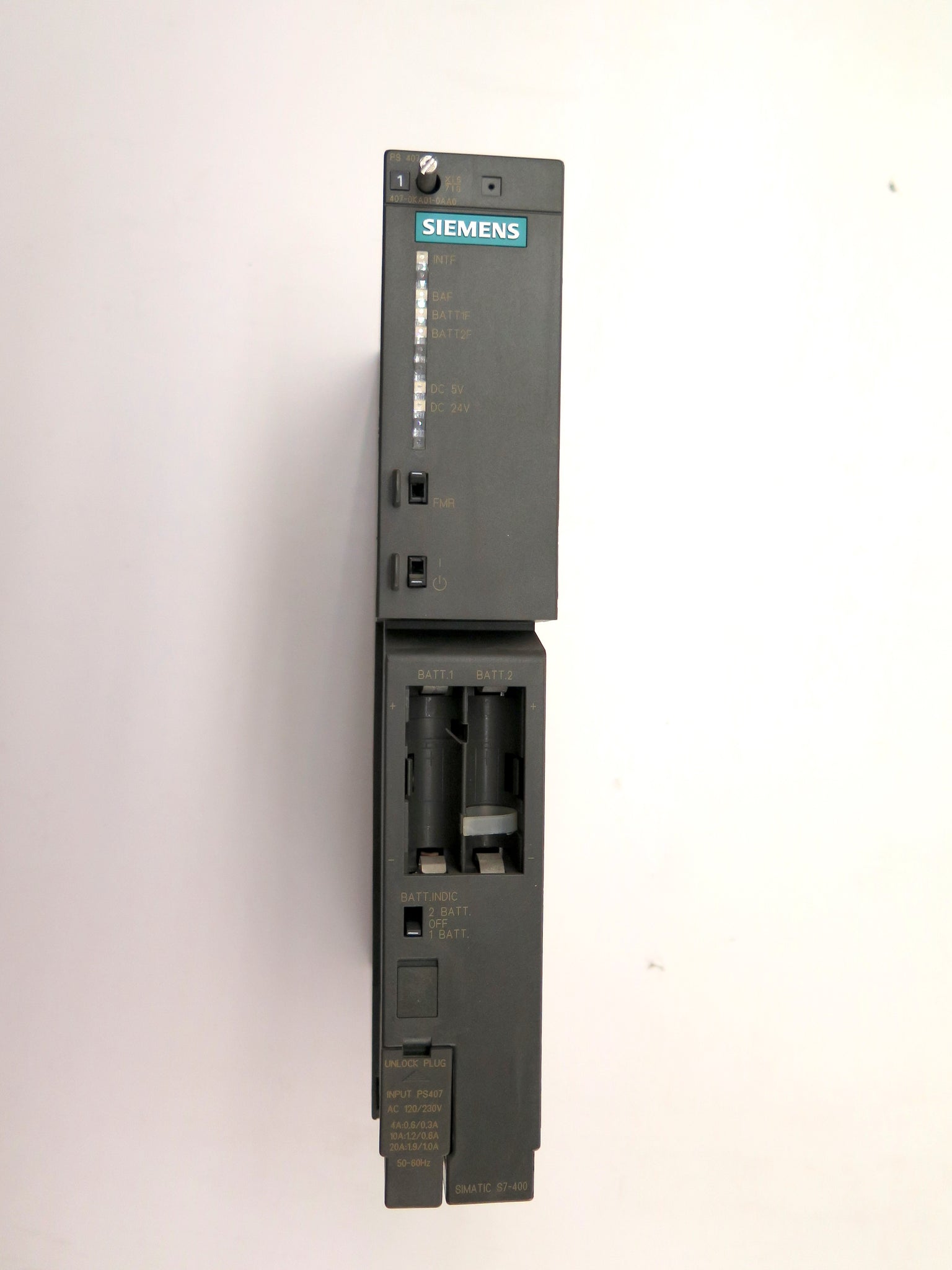 Siemens 6ES7 407-0KA01-0AA0 Simatic S7 Power Supply Module – Advance ...