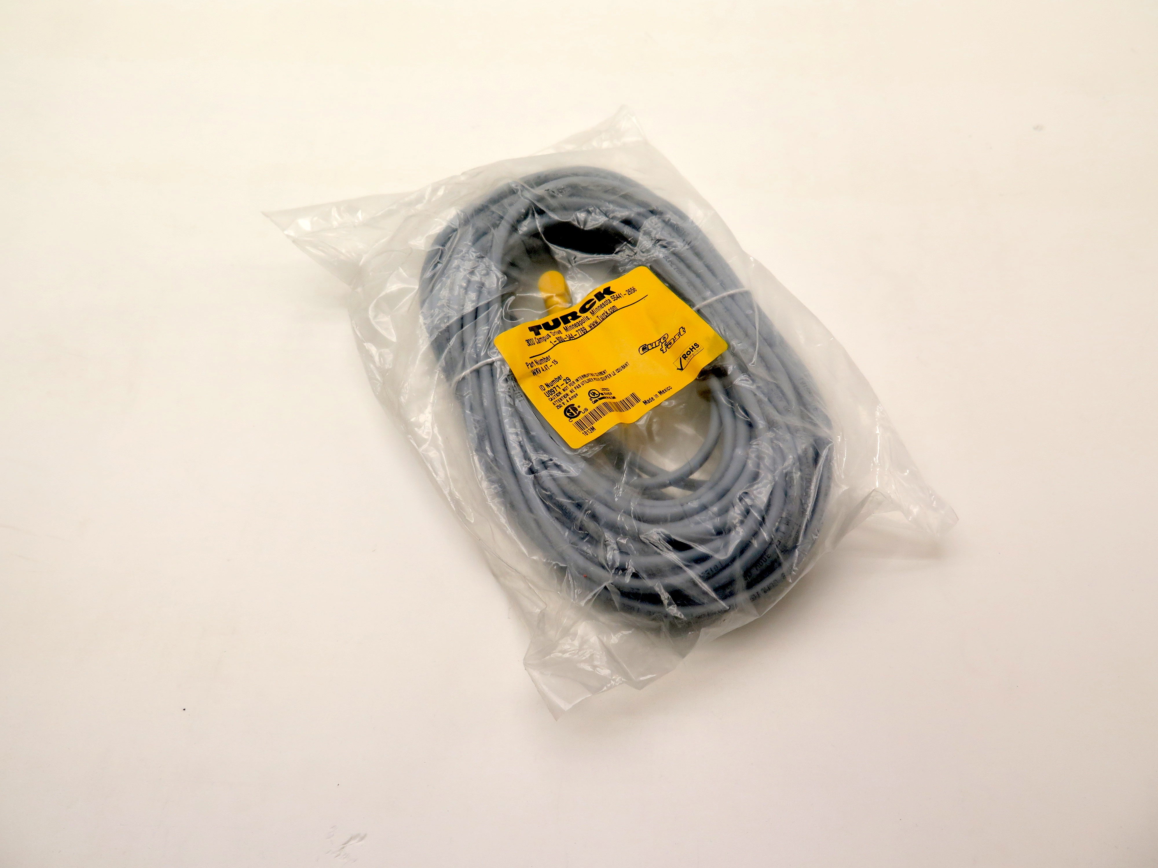 Turck U0971-29 Eurofast Cordset Automation Cable – Advance Operations