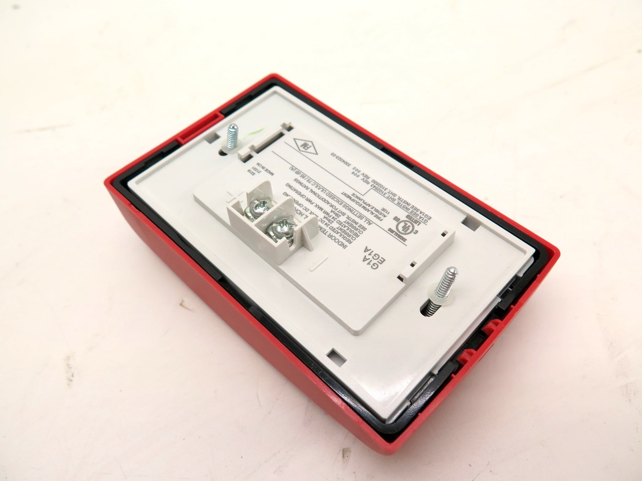 Edwards G1ARF-FR Compact Wall Horn RED Feu Marking ( French) – Advance ...