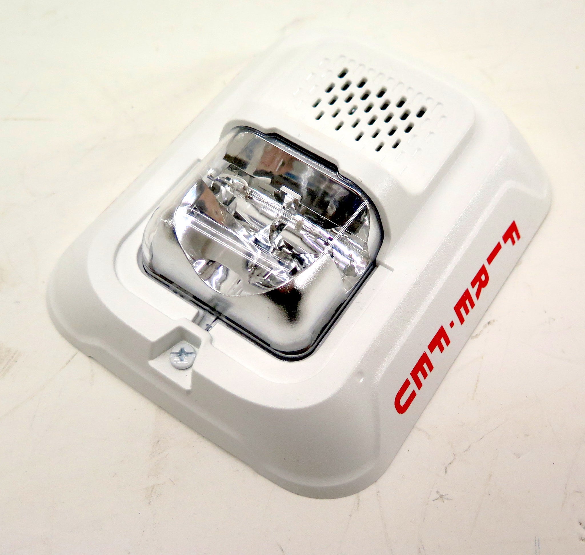 System Sensor / Honeywell P2WLA White 2 Wire Horn/Strobe Bilingual Wor ...