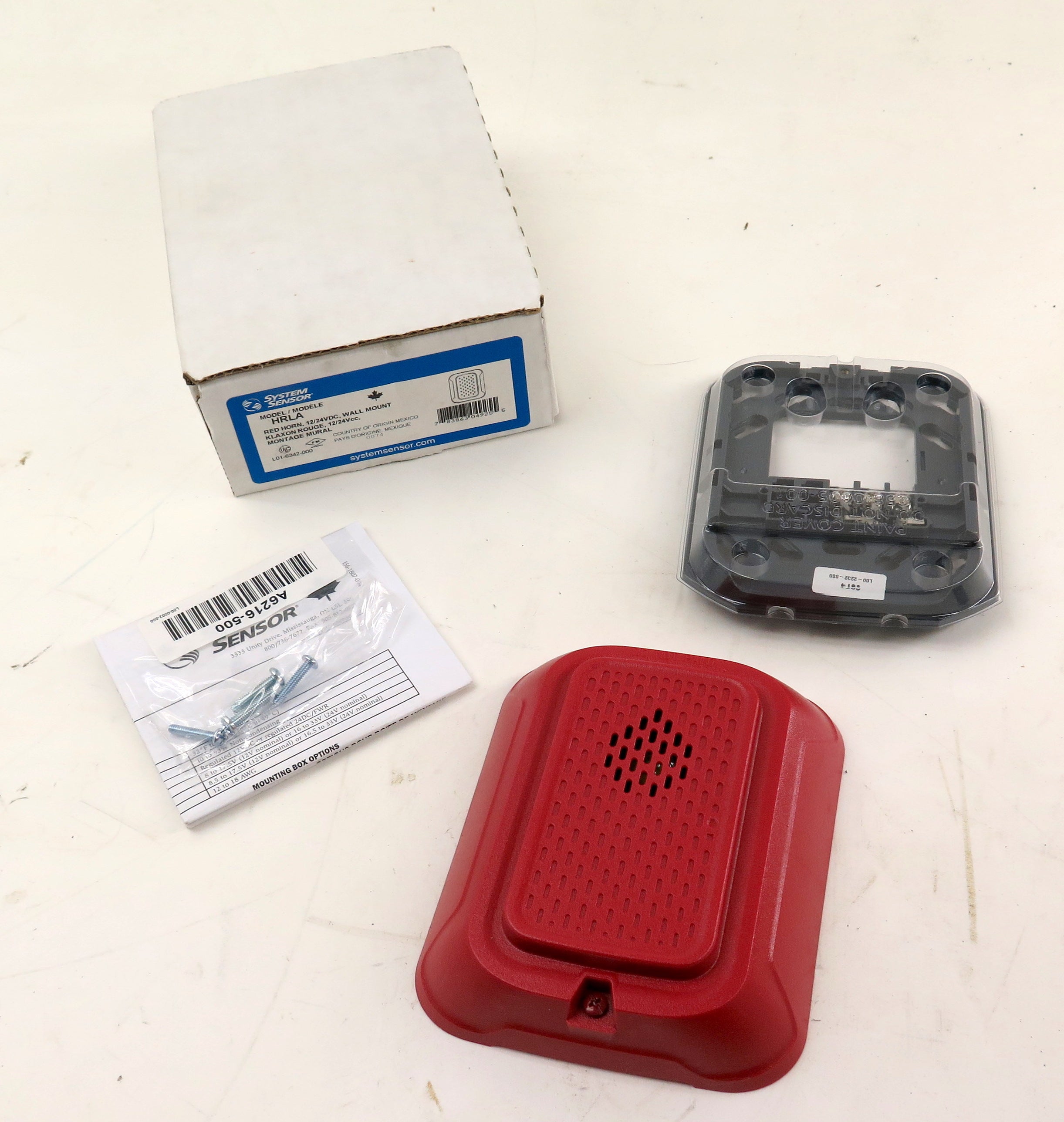 System Sensor HRLA Red Horn 12/24VDC Wall Mount – Advance Operations