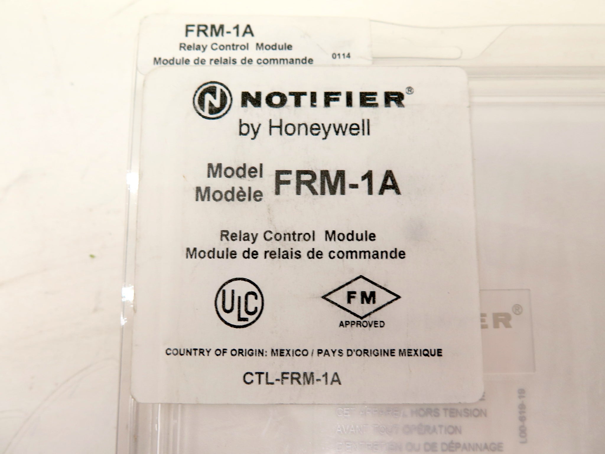 Notifier / Honeywell FRM-1A Relay Control Module – Advance Operations