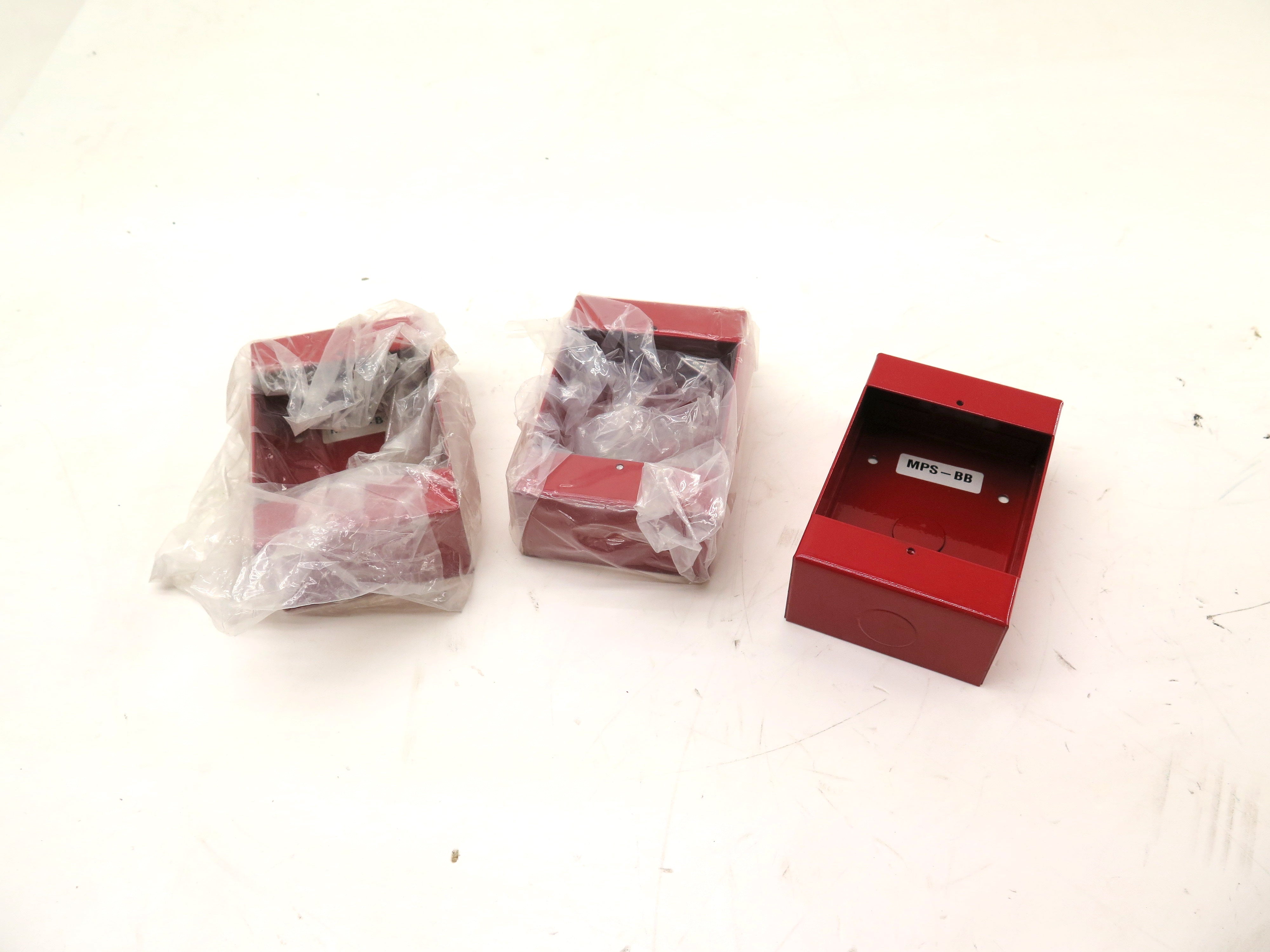 Honeywell MPS-BB Red Electrical Fire Box Enclosure LOT OF 3 | Advance ...