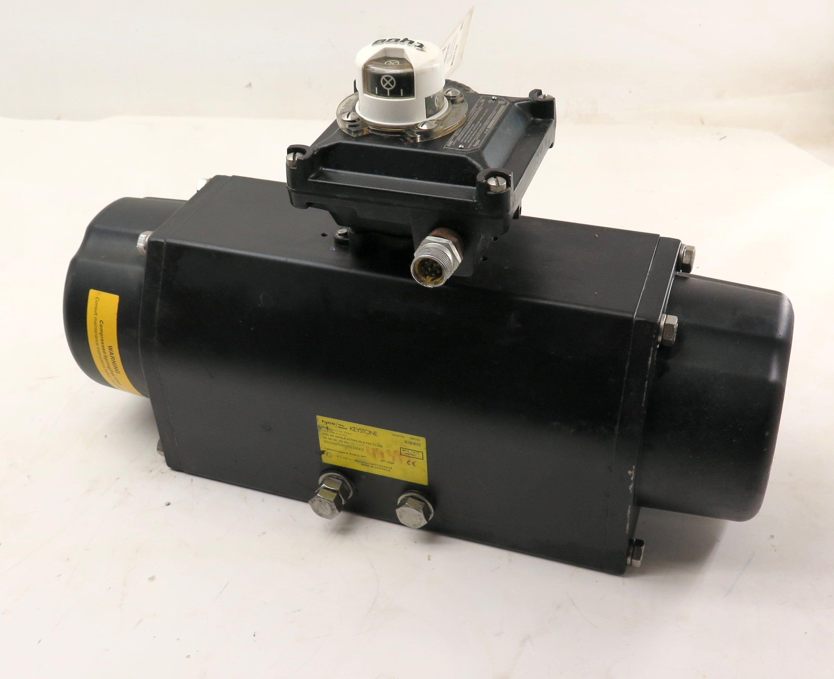 Keystone / Tyco F79U 091 Single Acting 80Lbs Fail Close Actuator Kit ...