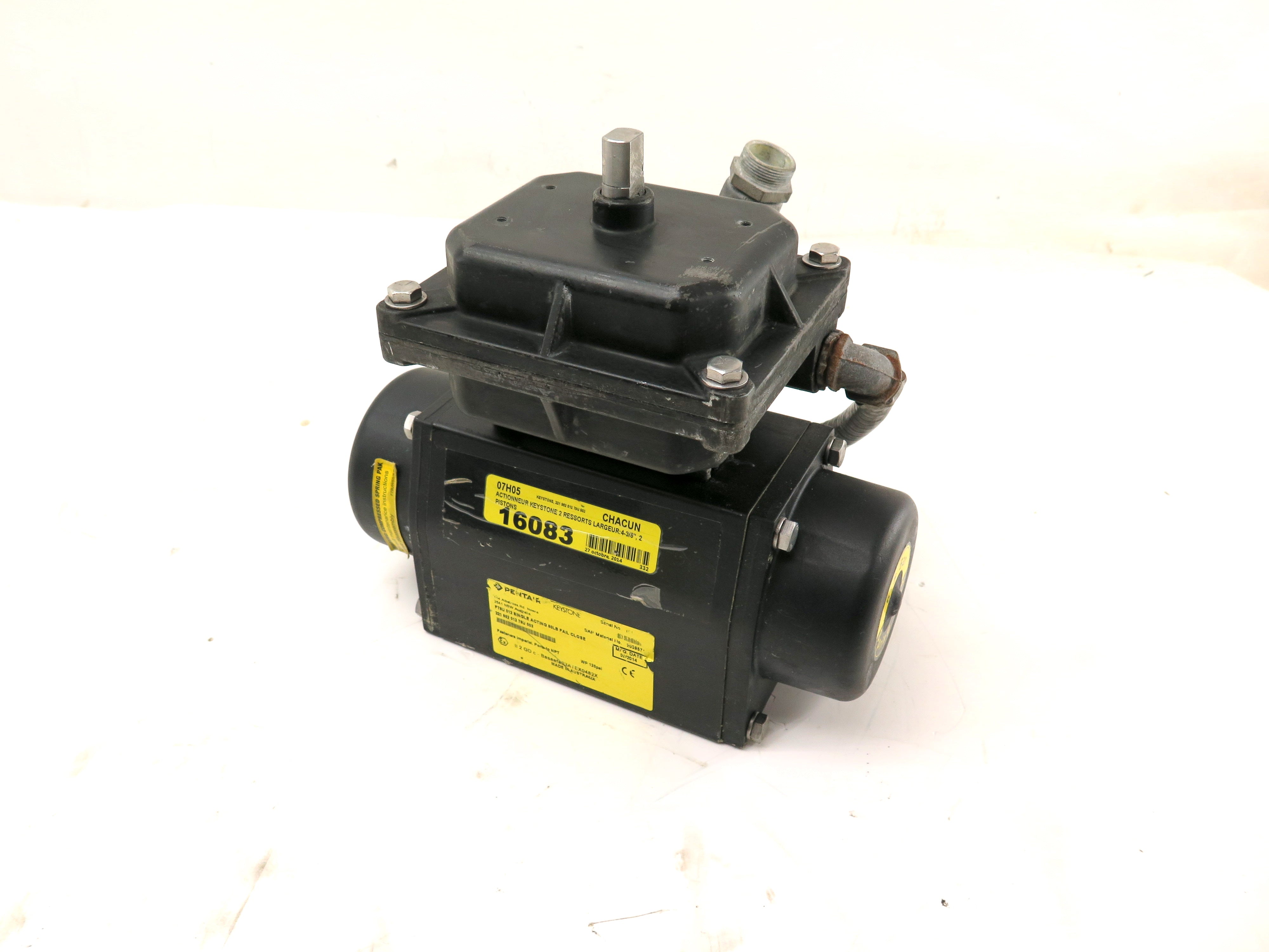 Keystone / Tyco F79U 012 Single Acting 80Lbs Fail Close Actuator ...
