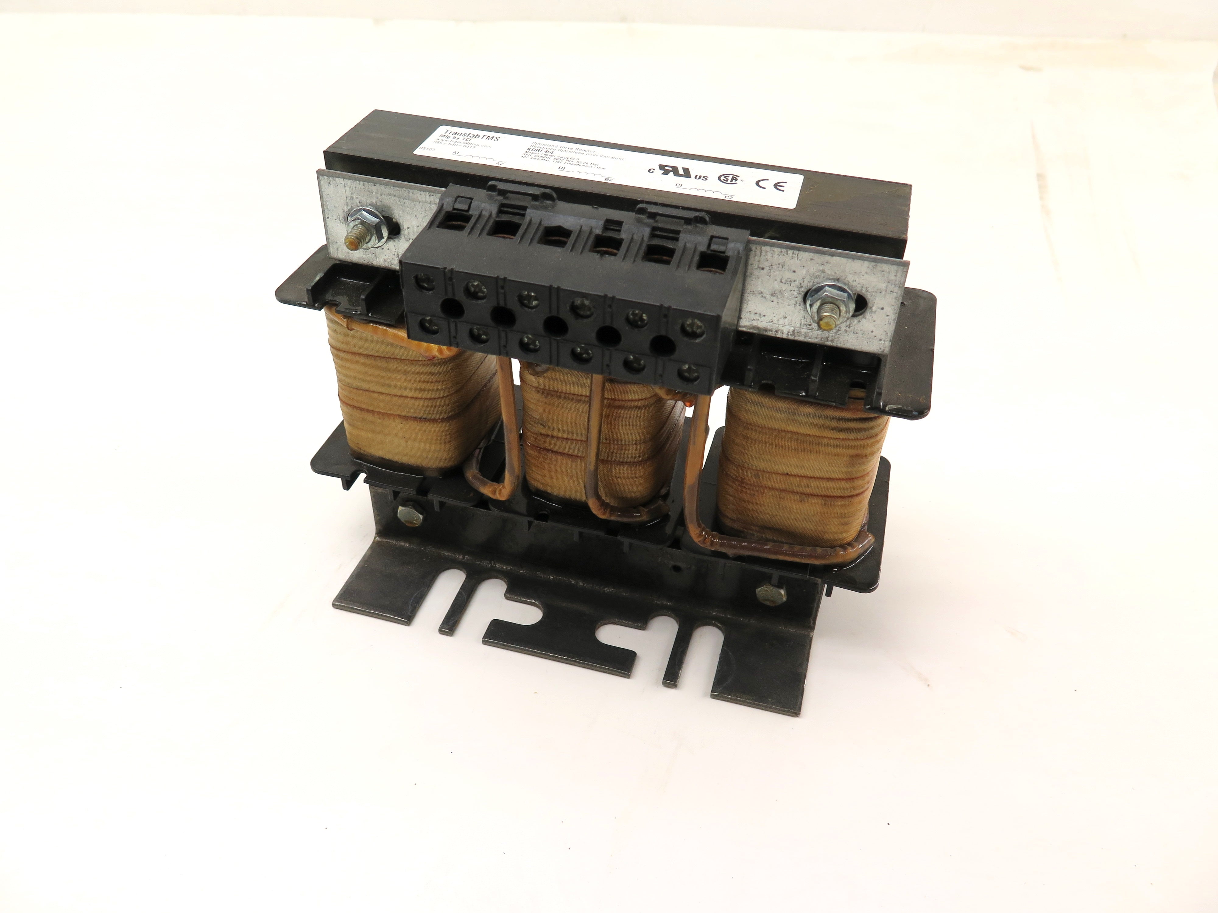 TransfabTMS KDRF46L Optimized Drive Reactor 62A 3 Phase 600Vmax READ ...
