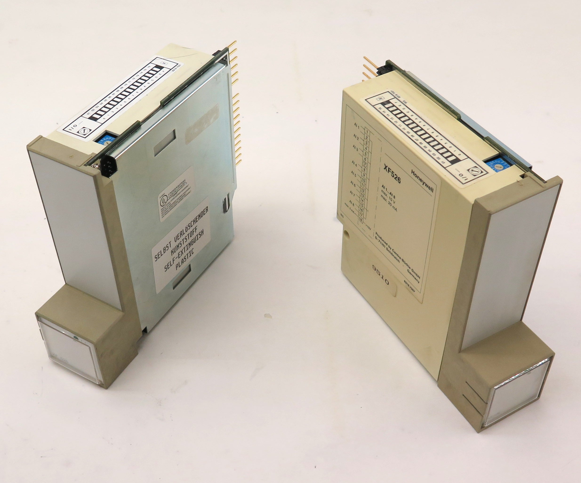 Honeywell XF526 Analog Input Module PLC ( LOT OF 2) – Advance Operations