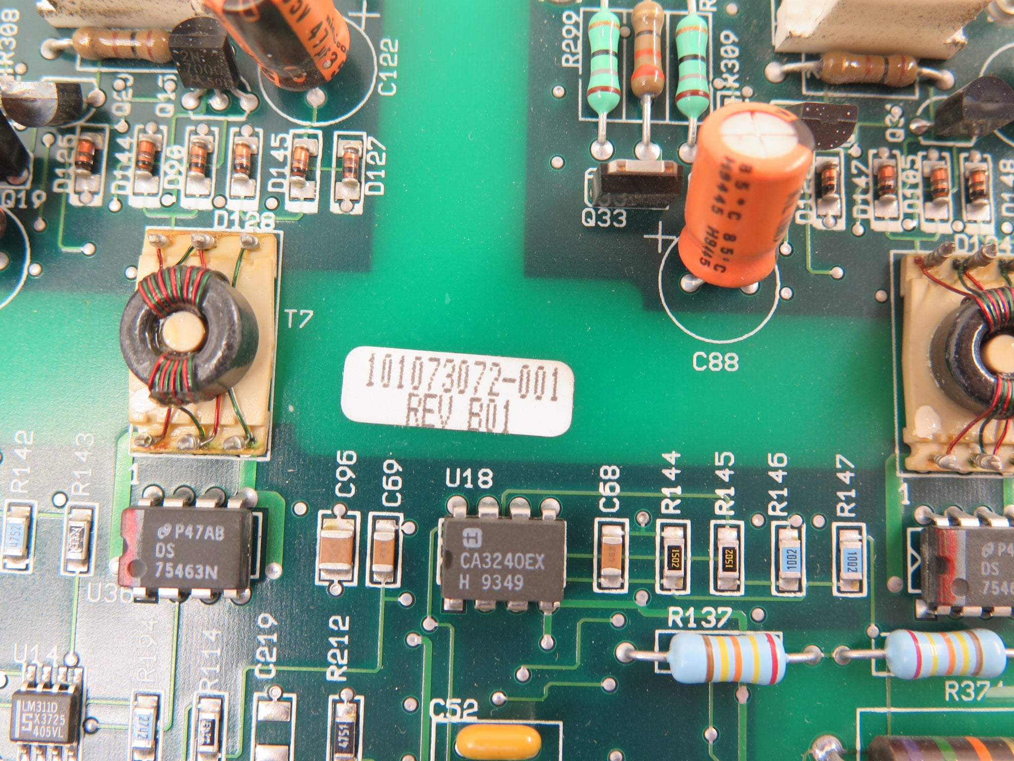 Powerware / Exide 101073072-001 Rev-B01 Control Board PCB Assembly ...